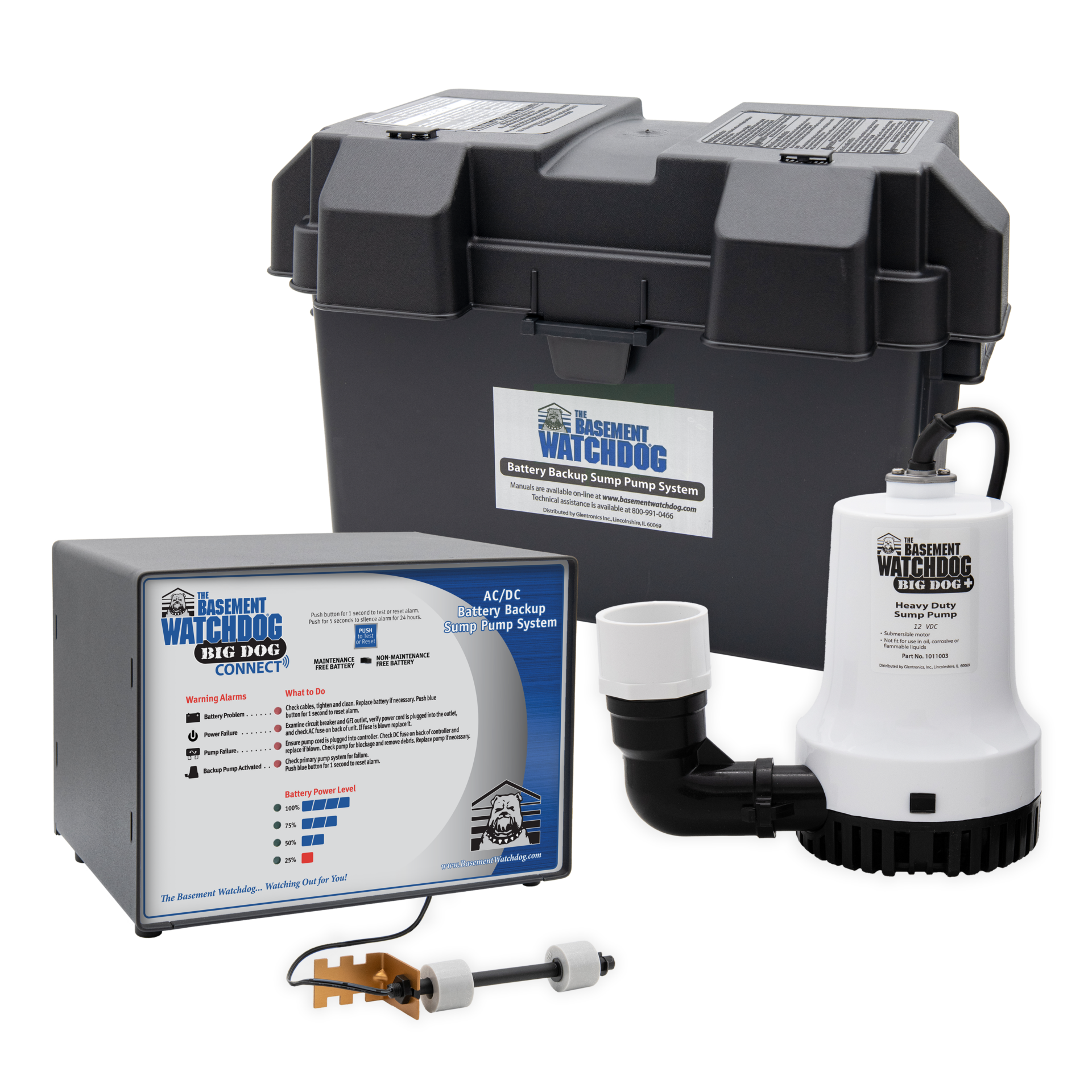 Basement Watchdog — Primary, Backup & Combo Sump Pumps